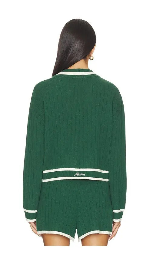 MALBON Willow Sweater Dark Green