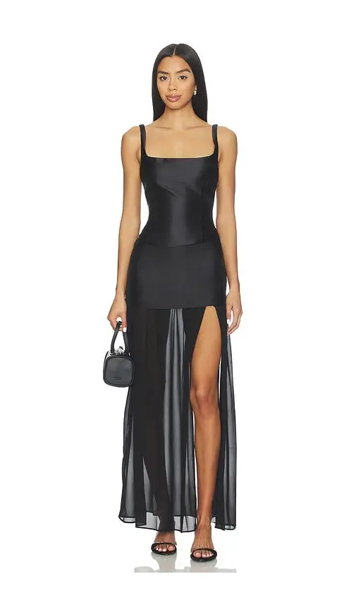 Amanda Uprichard Jacksonville Top - Black
