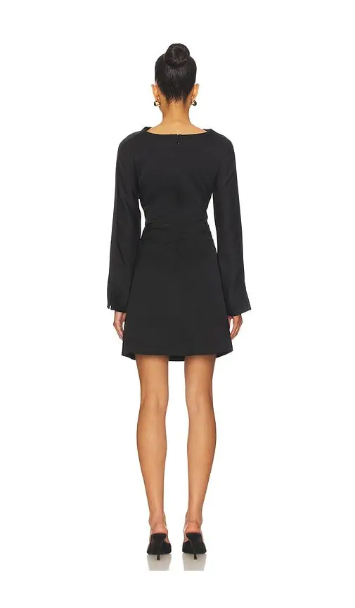 Simkhai Harpor Long Sleeve Mini Dress