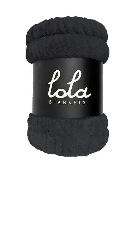 LOLA BLANKETS Lola Original Blanket In Charcoal