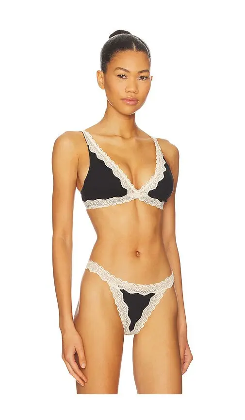 Free People X Intimately Oh My Darling Plunge Bralette In