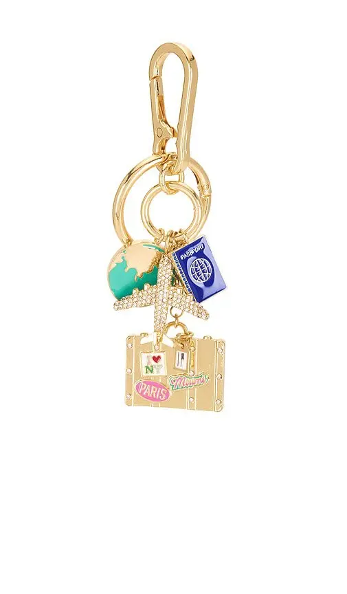Baublebar World Traveler Cluster Bag Charm - Multi & Gold