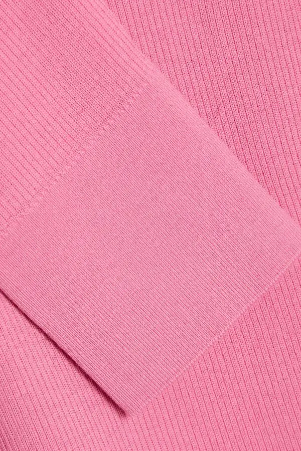 ALEX MILL Ava Ribbed Wool Sweater - Pink