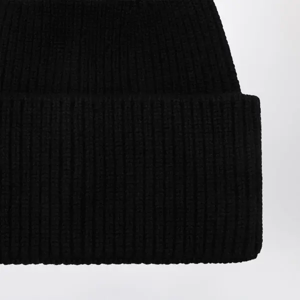 Destin Wool And Cashmere Beanie - Black