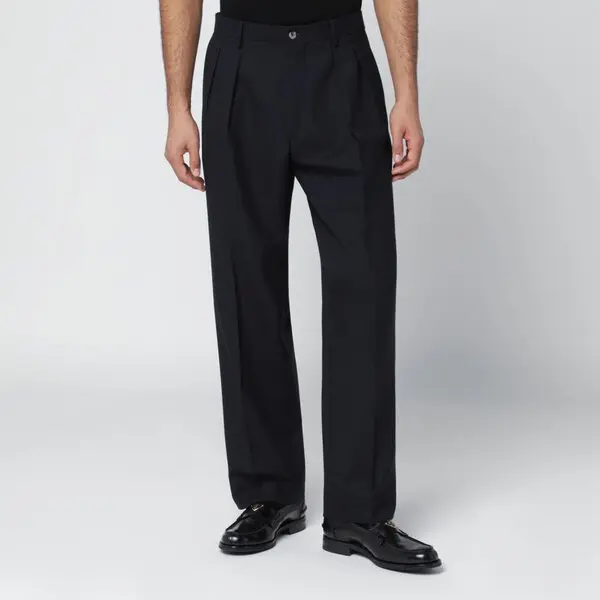 SANTANIELLO Wool Trousers