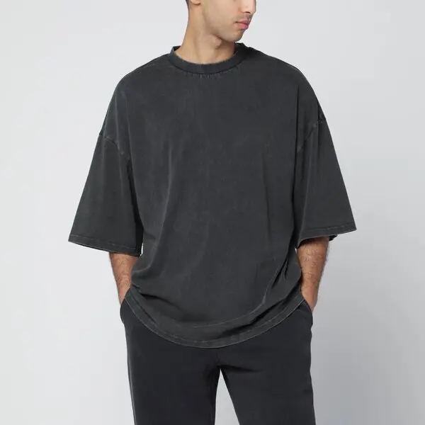 ENTIRE STUDIOS Washed Boxy T-shirt - Black