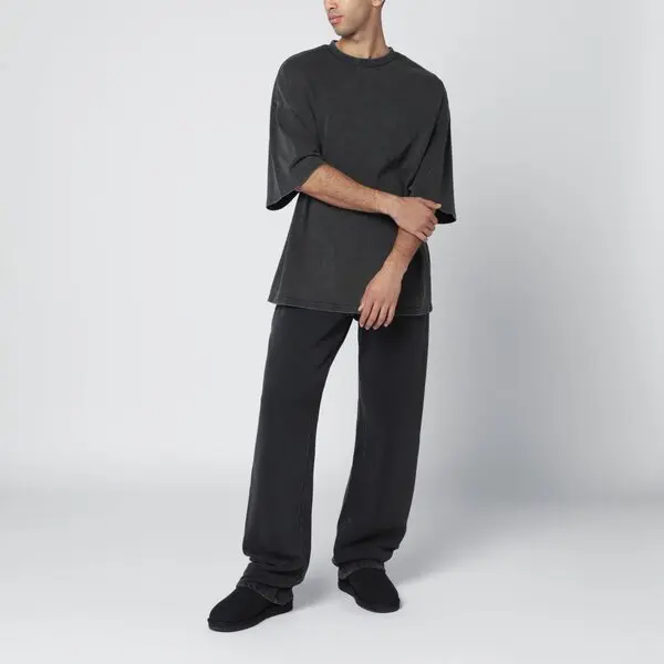 ENTIRE STUDIOS Washed Boxy T-shirt - Black