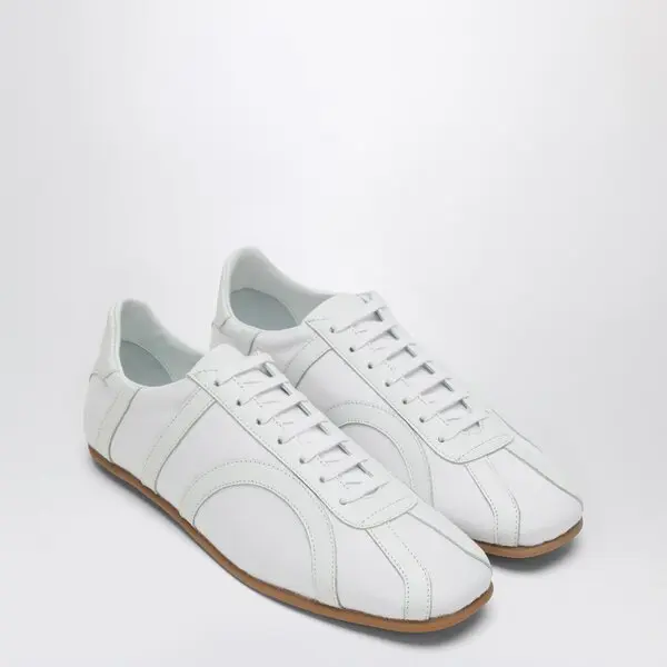 TOTEME Leather-trimmed Textile Sneakers