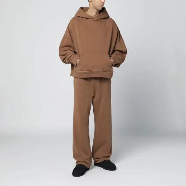 ENTIRE STUDIOS Cotton Hooded Sweatshirt - Beige