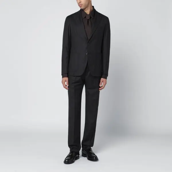 Tagliatore Striped Single-breasted Wool Suit