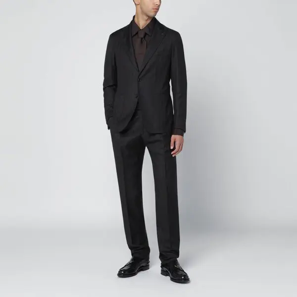 Tagliatore Striped Single-breasted Wool Suit