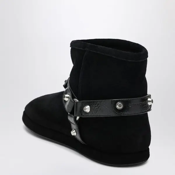 Balenciaga Alaska Soft Ankle Boots - Black