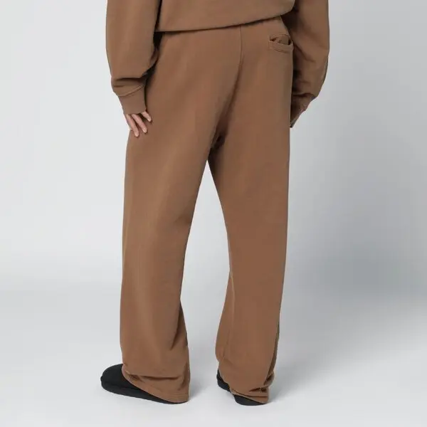 ENTIRE STUDIOS Brown Cotton Joggers