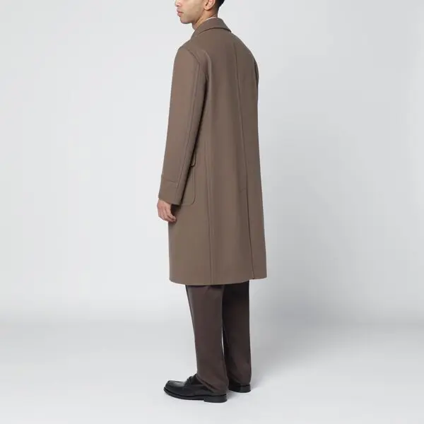 Tagliatore Wool-cashmere Blend Double-breasted Coat - Brown