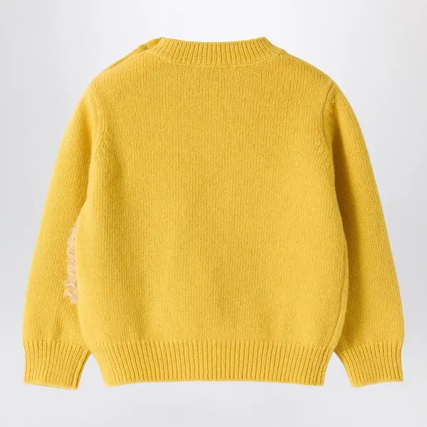 IL GUFO Wool Sweater With Intarsia Detail