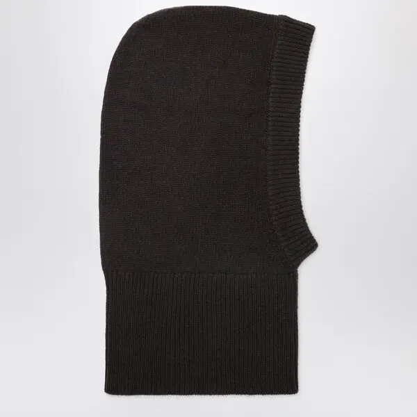 Almada Label Wool And Cashmere Beanie - Brown