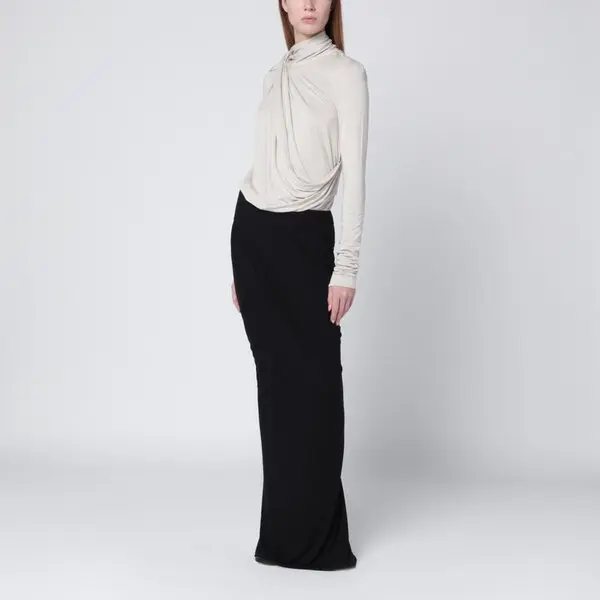 ENTIRE STUDIOS Long Draped Skirt