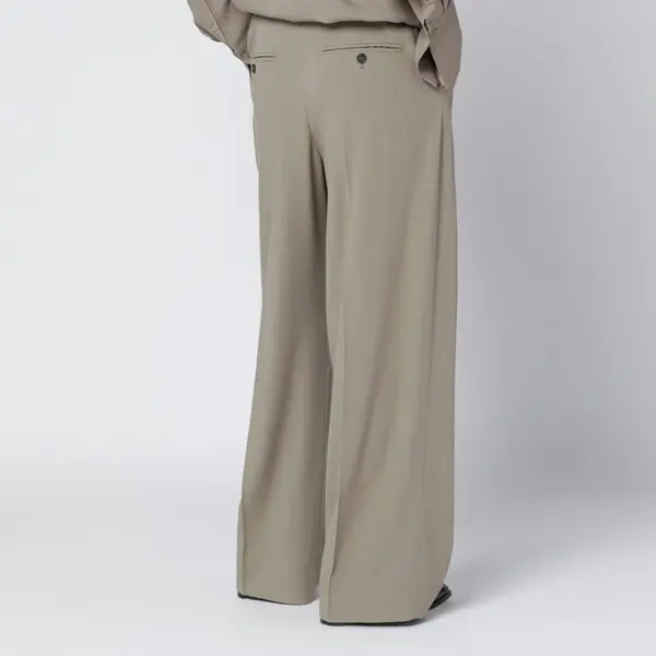 TOTEME Wool-blend Wide Leg Trousers