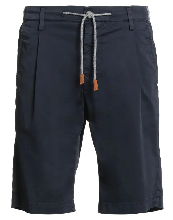 Eleventy Twill Shorts - Navy