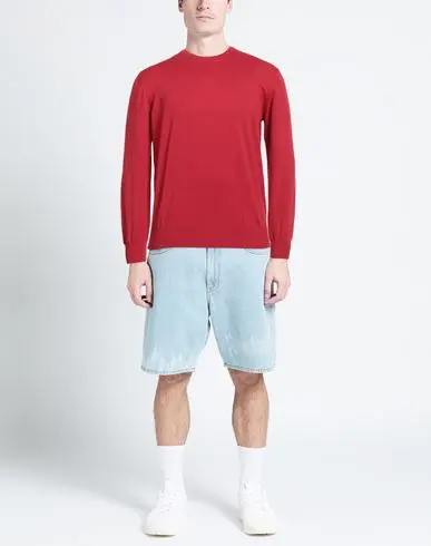 FILIPPO DE LAURENTIIS Cotton Sweater - Red