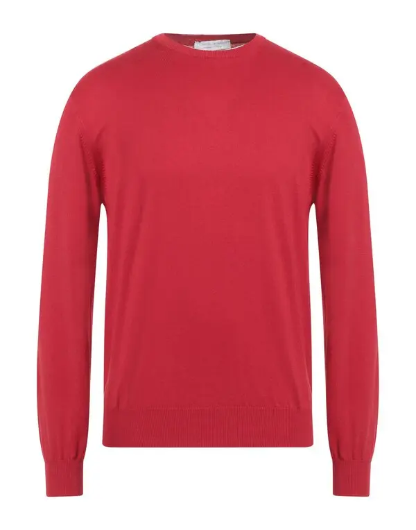 FILIPPO DE LAURENTIIS Cotton Sweater - Red