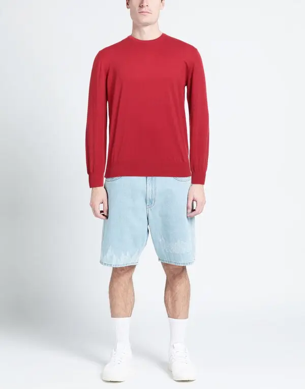 FILIPPO DE LAURENTIIS Cotton Sweater - Red