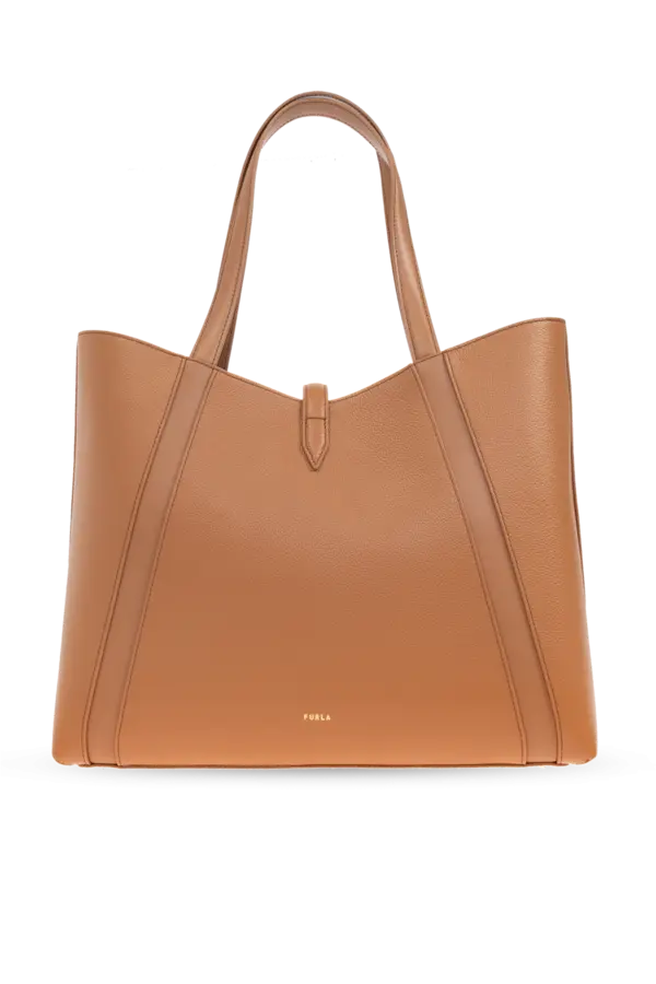 Furla Goccia Large Handbag - Brown