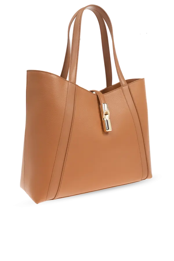 Furla Goccia Large Handbag - Brown