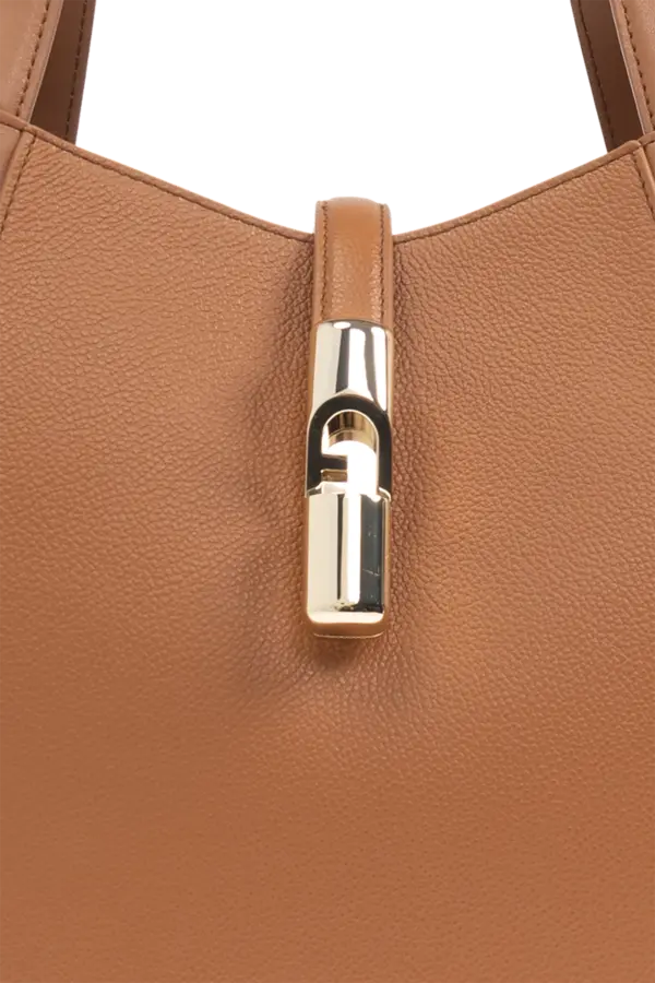 Furla Goccia Large Handbag - Brown