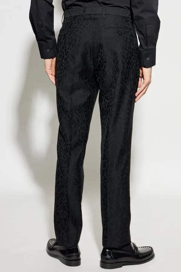 Etro Creased Trousers - Black