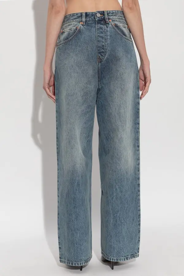 Vetements Vintage-effect Jeans