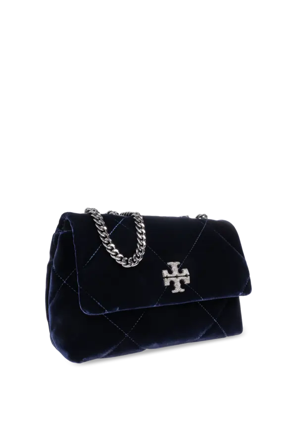 Tory Burch Kira Diamond Small Shoulder Bag - Black
