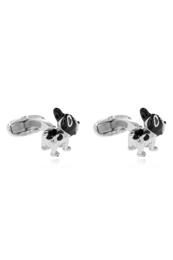 Paul Smith Dog Motif Cufflinks - Silver