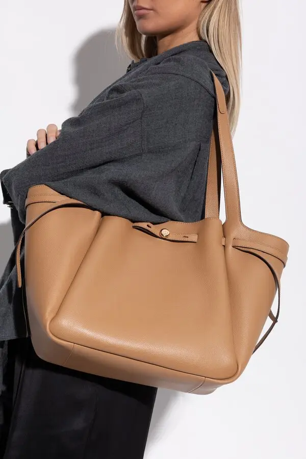 Tory Burch Romy Shopper Bag - Brown