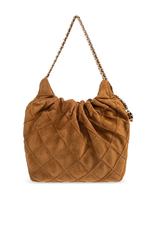 Tory Burch Fleming Mini Shoulder Bag - Brown