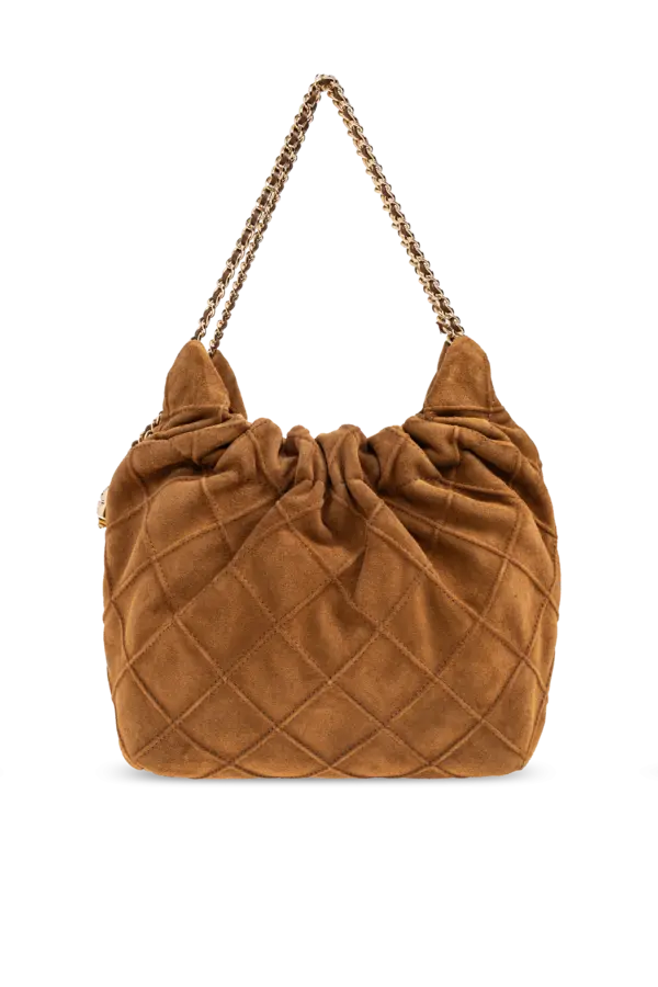 Tory Burch Fleming Mini Shoulder Bag - Brown
