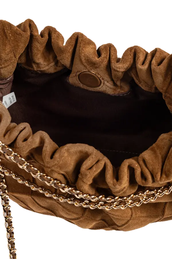 Tory Burch Fleming Mini Shoulder Bag - Brown