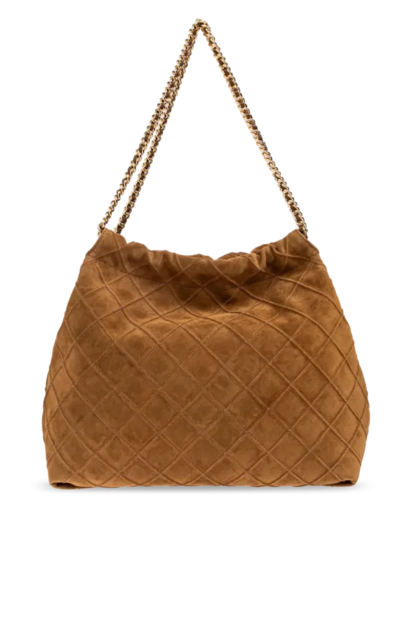 Tory Burch Fleming Shoulder Bag - Brown