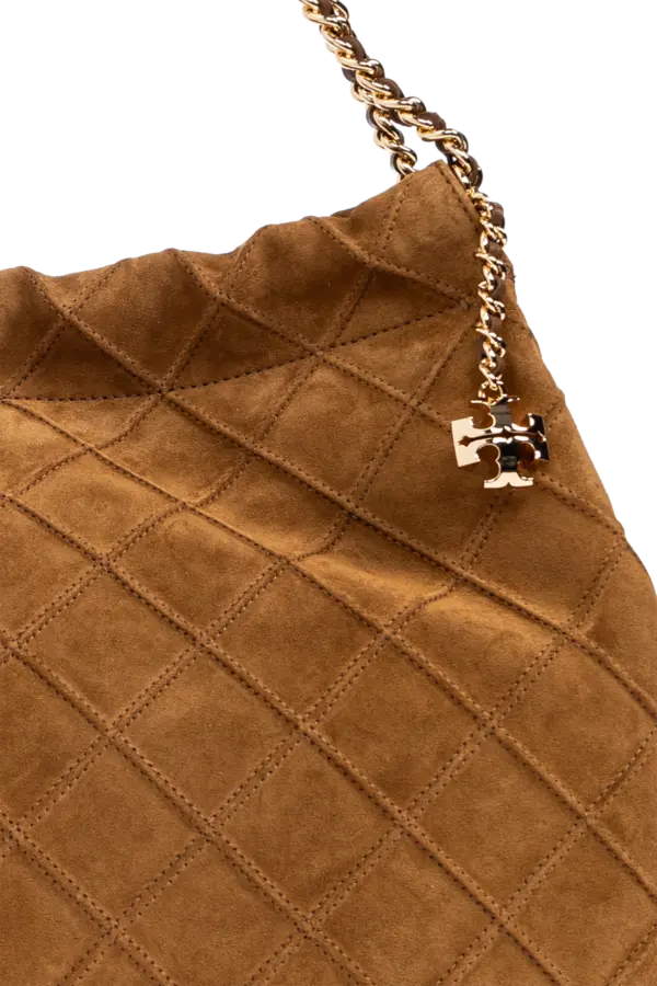 Tory Burch Fleming Shoulder Bag - Brown