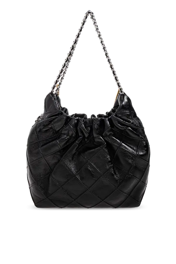Tory Burch Fleming Mini Shoulder Bag - Black
