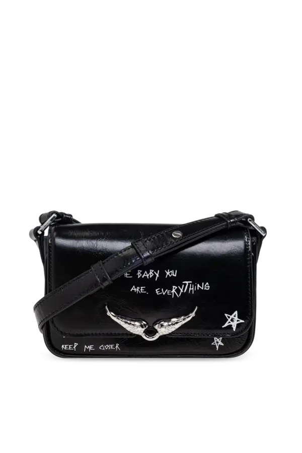 Zadig&Voltaire Le Zazi Vintage" Shoulder Bag - Black