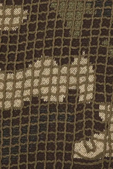 KODY PHILLIPS Camouflage Netted Sweater