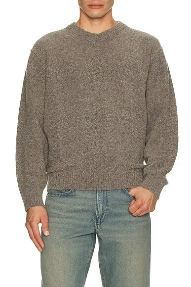 LE17SEPTEMBRE Boucle Reverse Seam Pullover