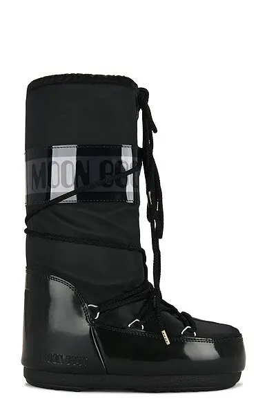 Moon Boot Icon Glance Boot - Black