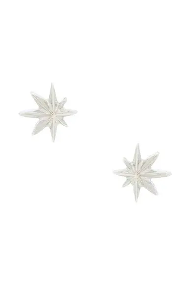 MAPLE Hempstar Earrings - Silver 925