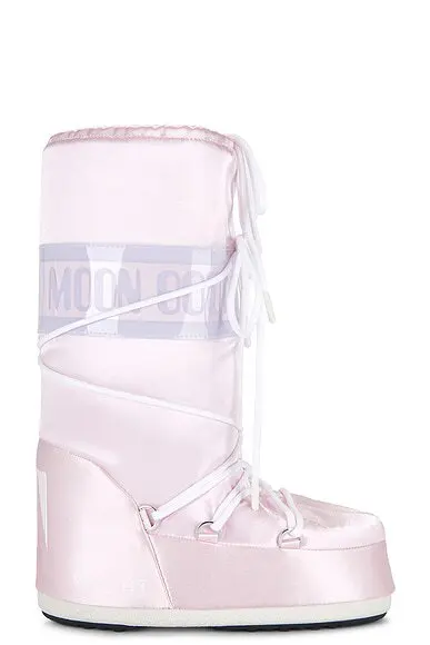 Moon Boot Icon Pearly Boots - Rose