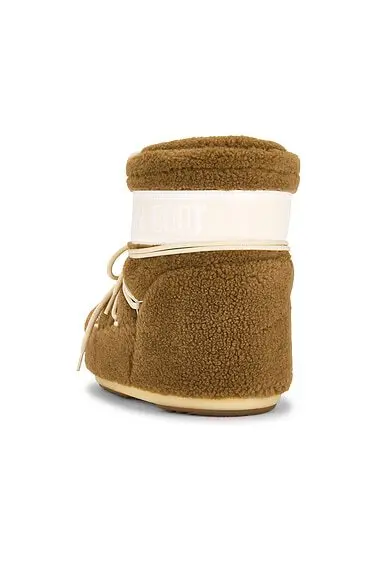 Moon Boot Icon Low Fleece Boot - Camel