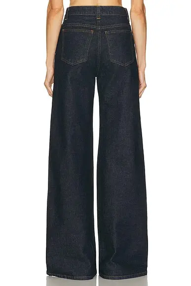 Khaite Dane Wide Leg Jeans - Benson