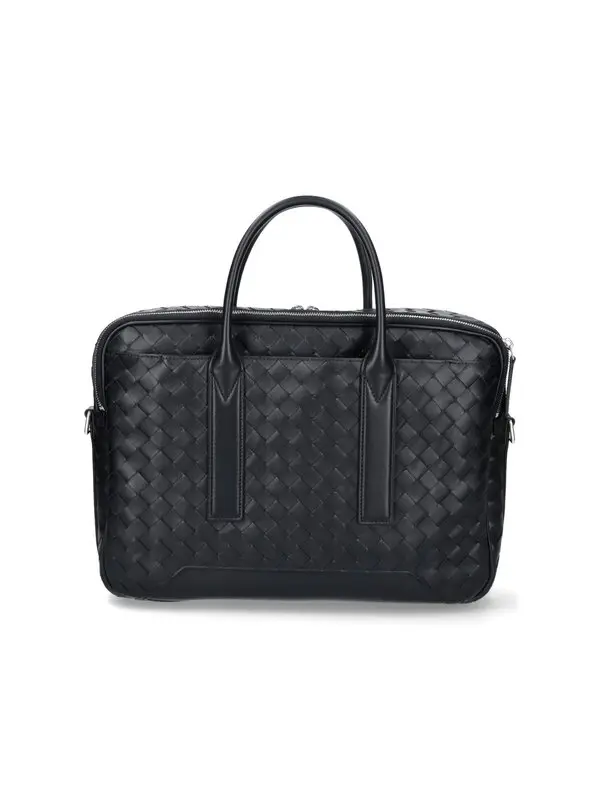 Bottega Veneta Getaway Work Bag - Black