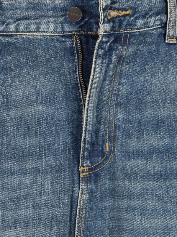 Carhartt Work In Progress Single Knee Midi Skirt - Blue